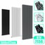 Flat Panel Oval Column Horizontal Vertical Designer Radiator Central ...