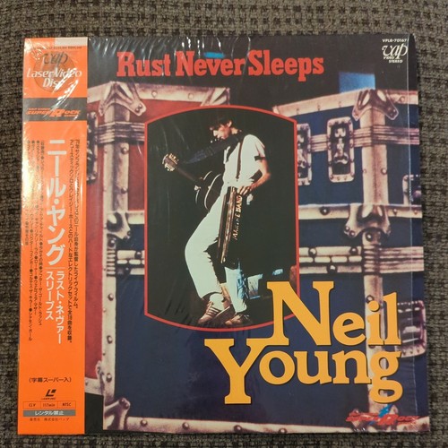 Neil Young - Rust Never Sleeps Concert JAPAN LASERDISC w/ OBI. In ...