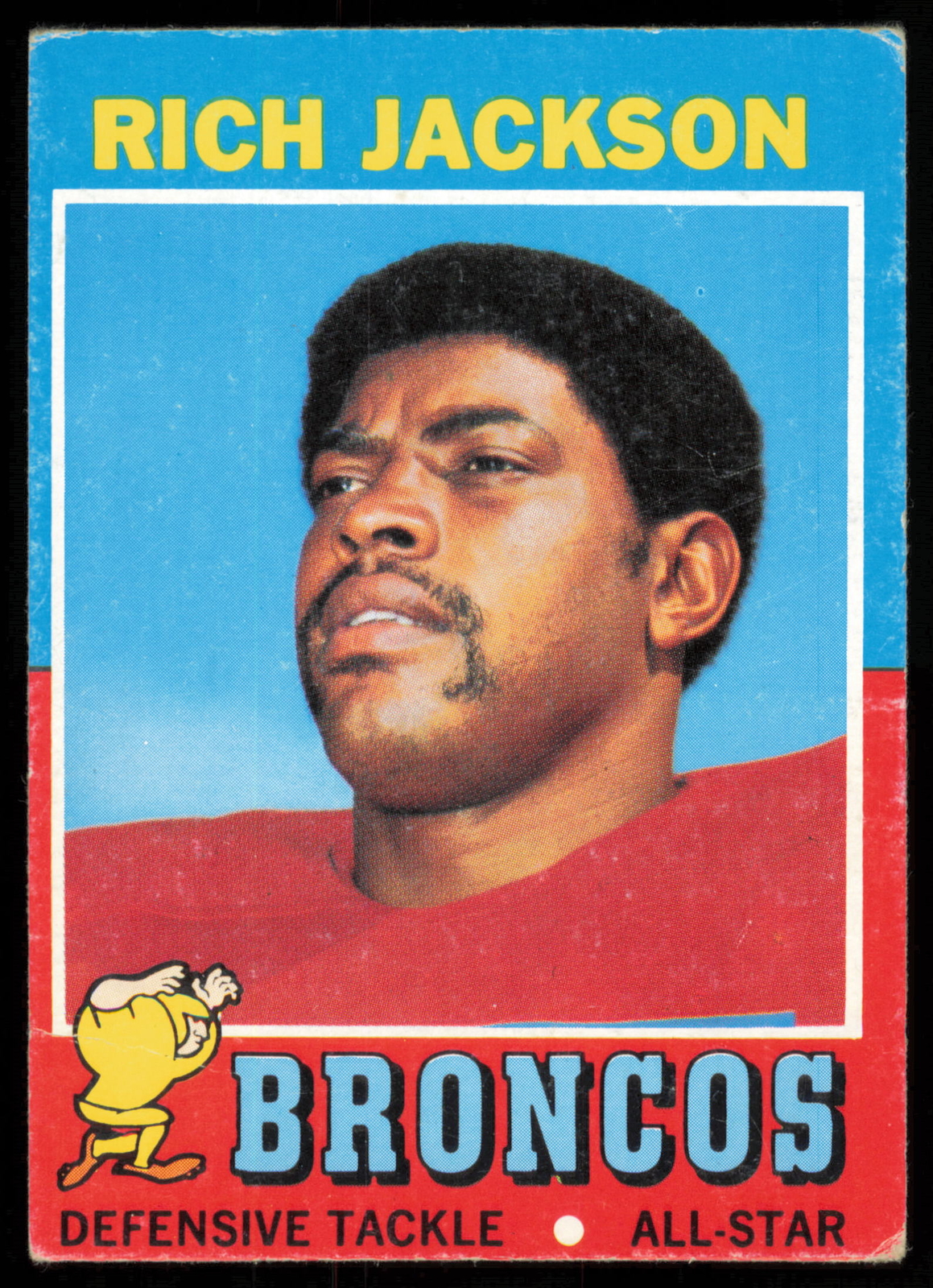 1971 Topps #81 Rich Jackson Denver Broncos | eBay