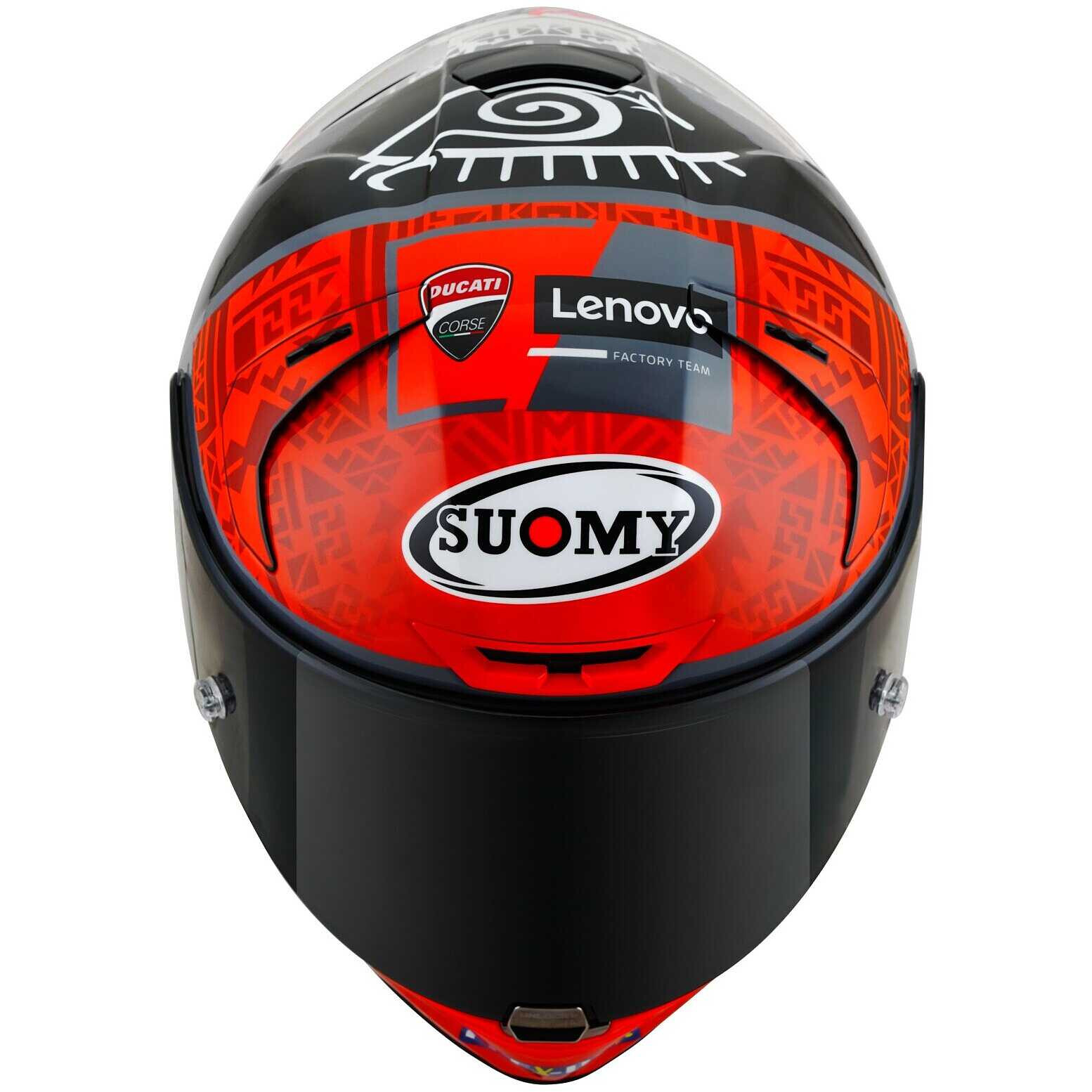 Suomy SR GP Bagnaia Ducati Full Face Motorcycle Helmet Size S | eBay