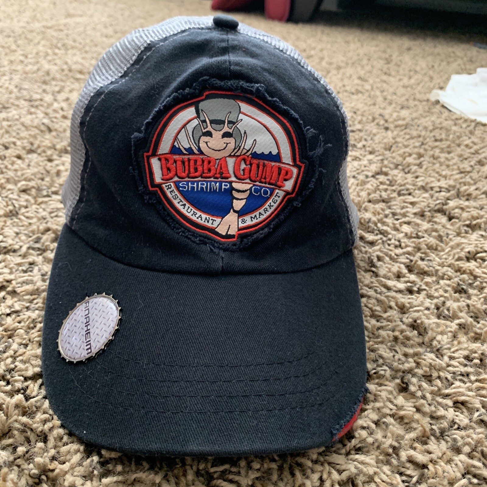 Bubba Gump Shrimp Co. Bottle Opening Mesh Trucker Hat - Gem