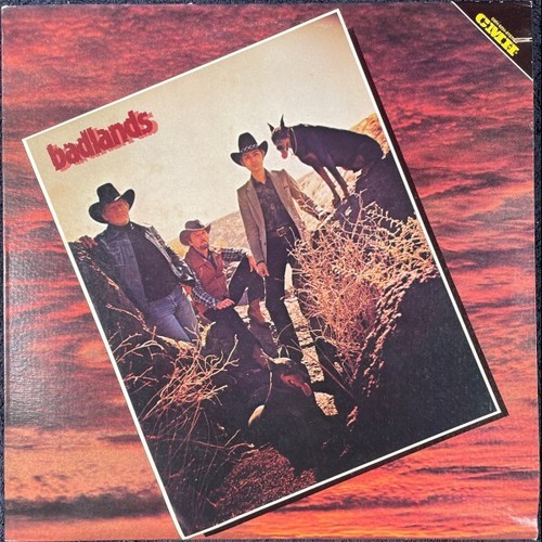 NEW VINYL RECORD ALBUM,*SEALED* BADLANDS SELF TITLED, VERY RARE,CMH ...