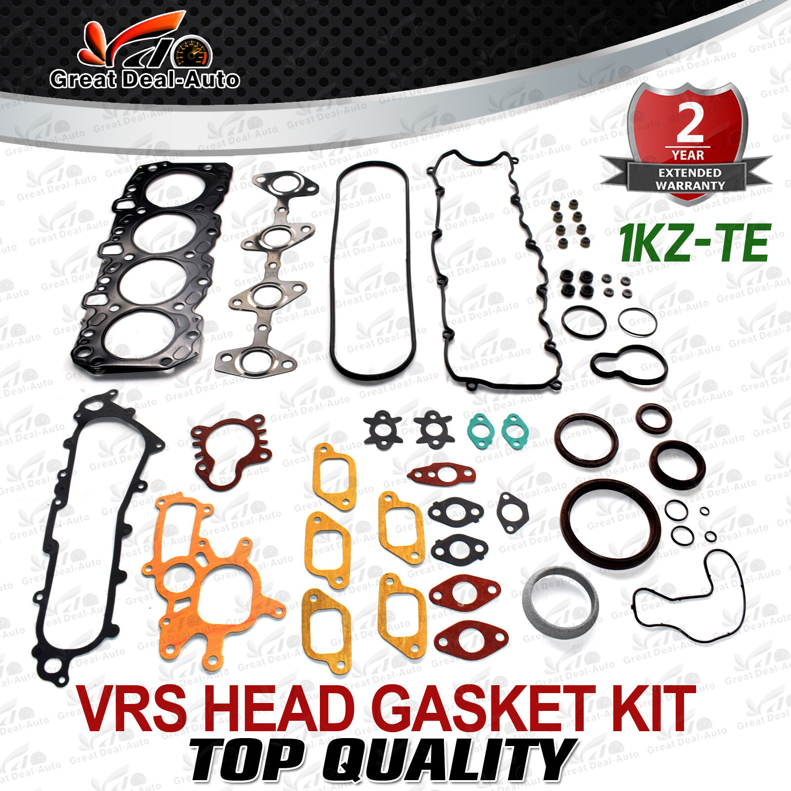 VRS CYLINDER HEAD GASKET SET KIT FOR TOYOTA PRADO GRANVIA HILUX SURF 3 ...