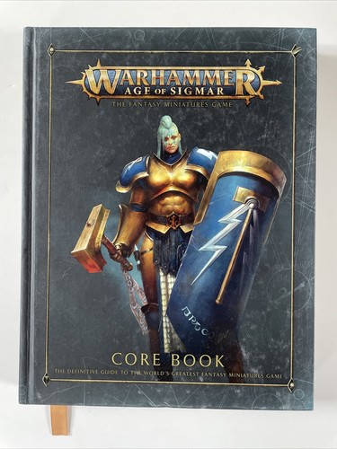 Warhammer Age of Sigmar AoS Core Book 2nd Ed Hardcover HC Barely Used ...