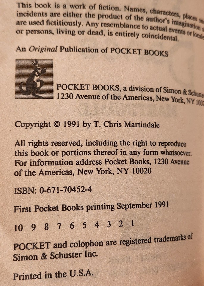 Demon Dance ~ Horror PB - T. Chris Martindale - 1st Printing | eBay