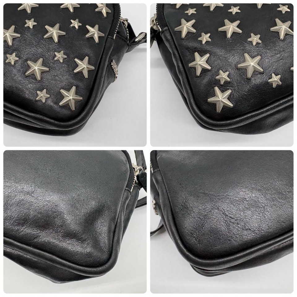 Borsa a tracolla Jimmy Choo nera borchie Sidero | eBay