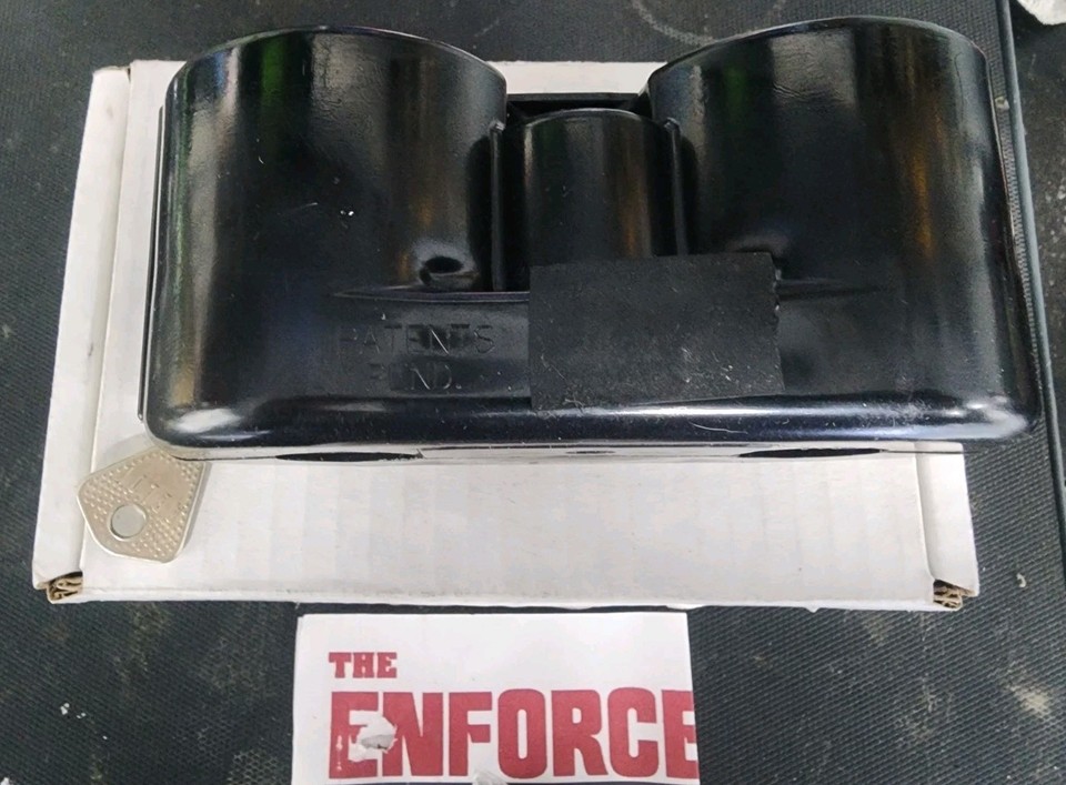 EUC The Enforcer Air Cuff Lock Padlock Set with Key | eBay