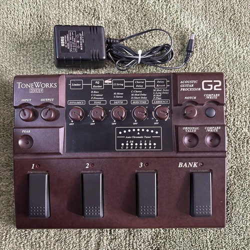 Korg ToneWorks G2 Acoustic Guitar Multi-Effect Processor Used | eBay
