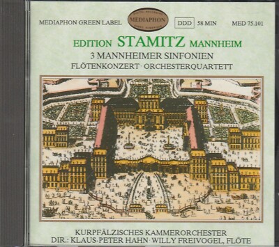 Johann Wenzel Anton Stamitz , Carl Stamitz ♪ Sinfonien , Flötenkonzert ...