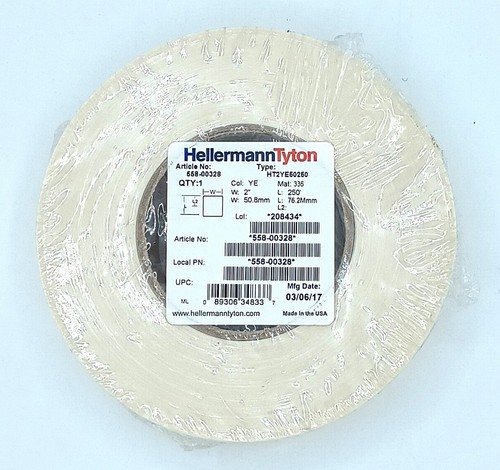 HellermannTyton 558-00328 Adhesive Labels, Banded Color - 2.0" x 250', PET,... | eBay