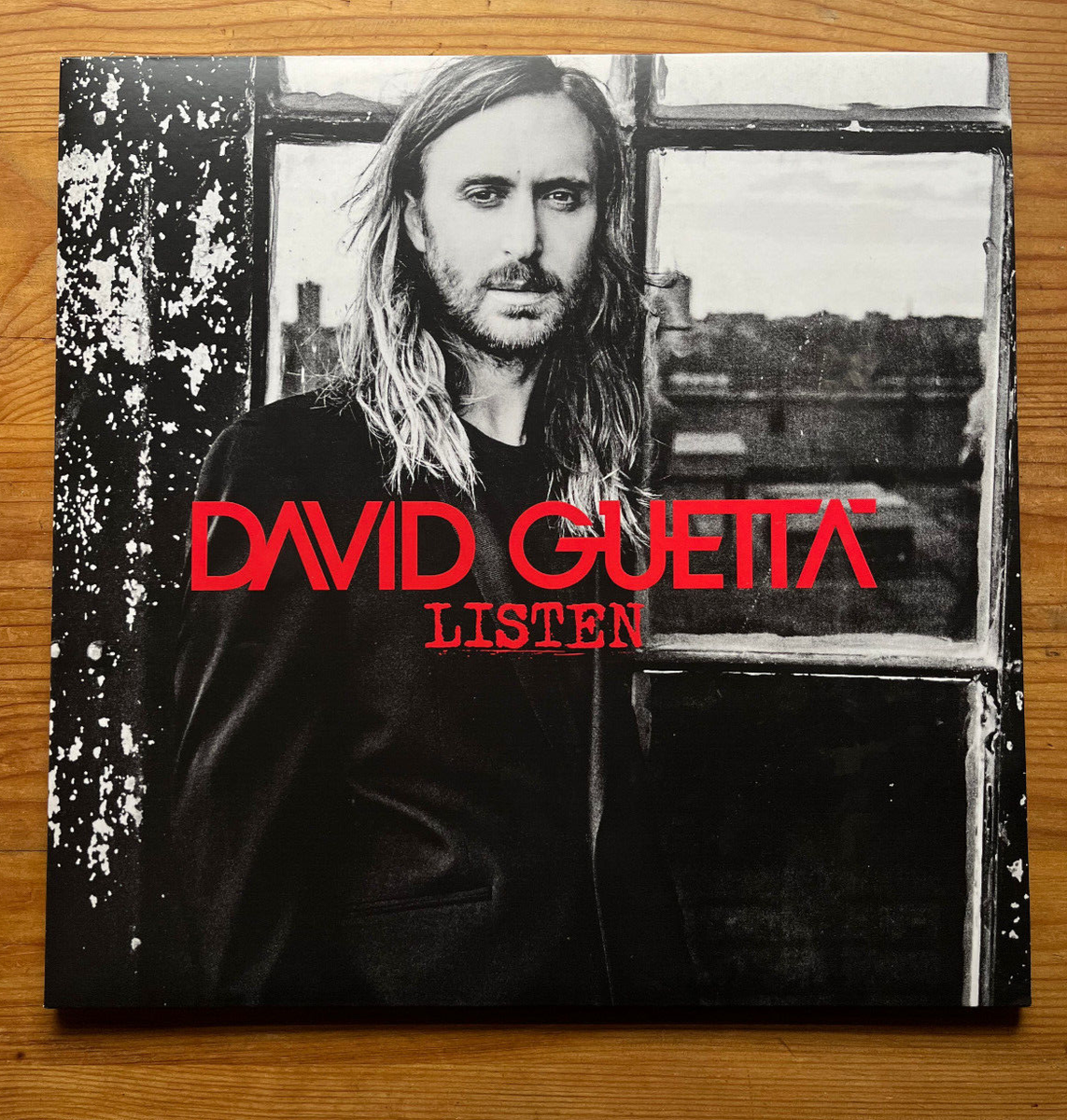 David Guetta Listen DAVID GUETTA Listen Ltd Ed RARE New Poster +BONUS