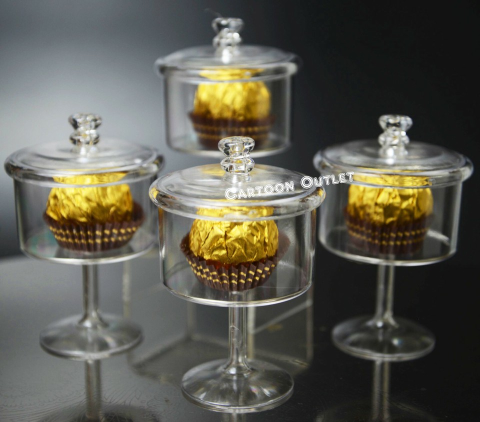 12 BABY SHOWER COMMUNION Party Favors Apothecary Mini CANDY CONTAINERS ...