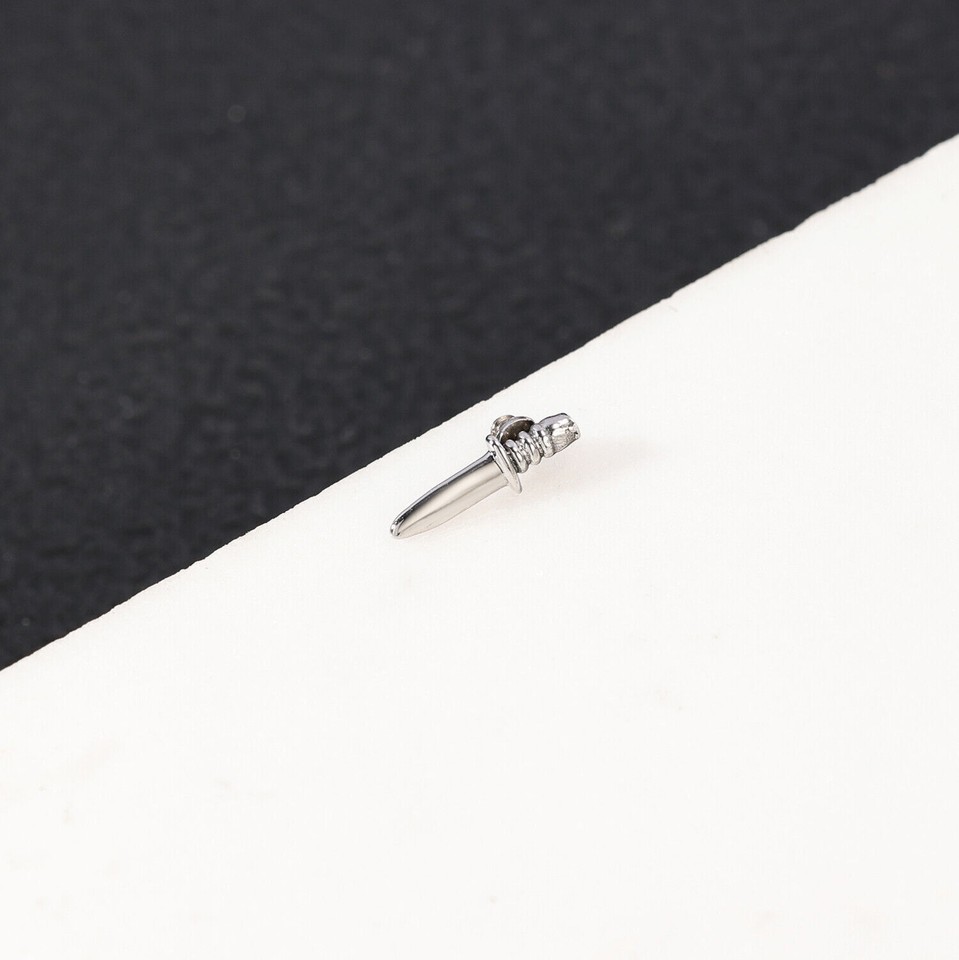 7Pcs/Lot Stainless Steel Dermal Anchor Piercing Top Microdermal ...