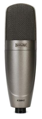 Shure KSM42/SG Dual Diaphragm Side Address Condenser Vocal Microphone ...