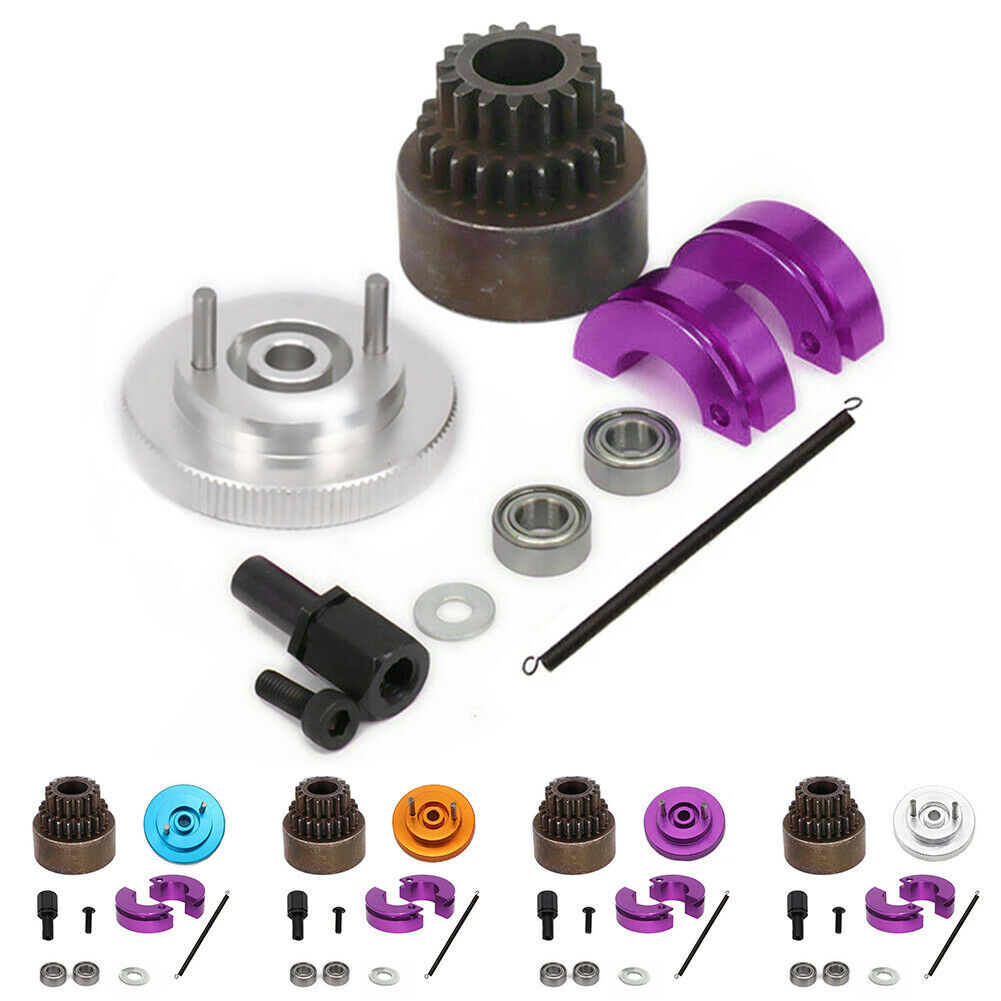 RC 16-21T Clutch Engine Flywheel Double Gear Set For HSP 94122 02023 1/ ...