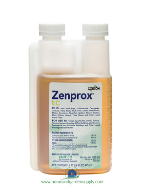 Zenprox EC Insecticide Broadspectrum Insect Control 16 fl oz by Zoecon ...