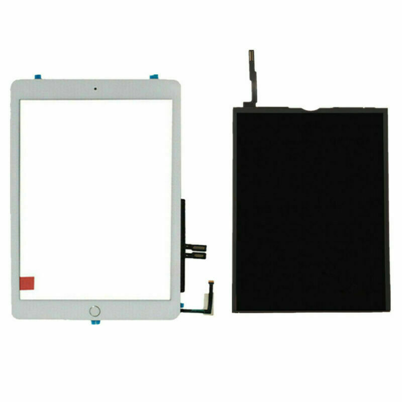 LCD Display + Touch Screen +Home Button For Apple iPad 6 2018 A1893 ...