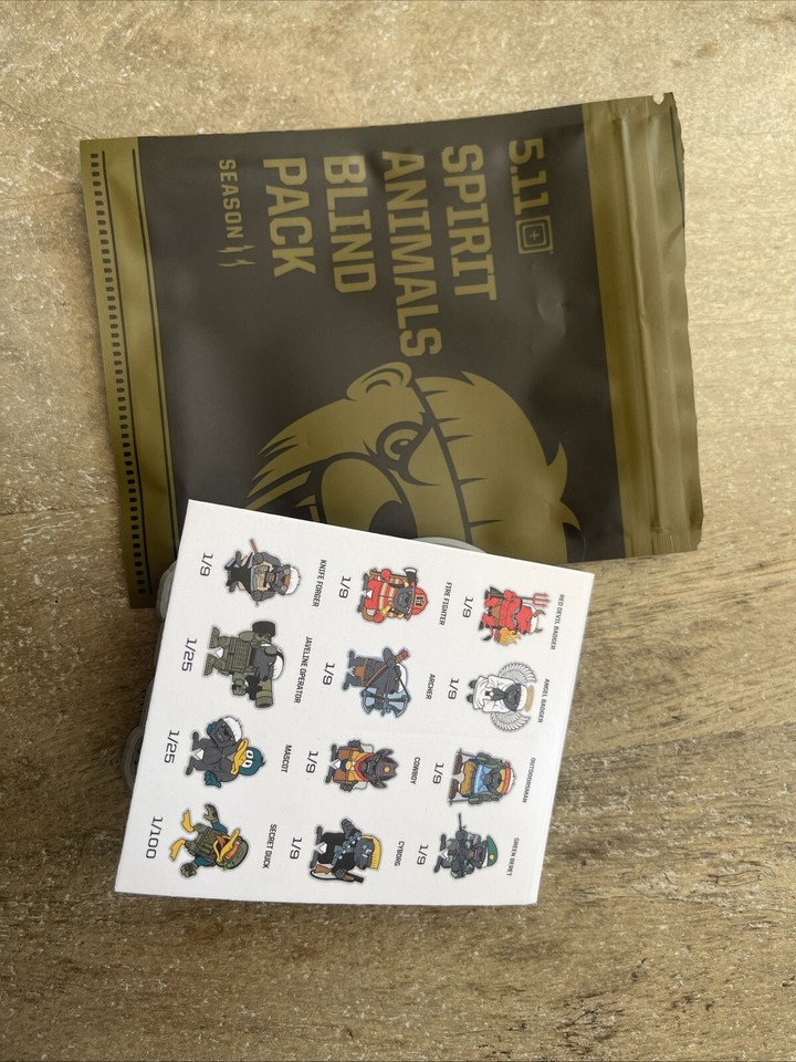 5.11 Tactical Spirit Animals Mystery Patch Series 2 ALL COMMON PATCHES ...