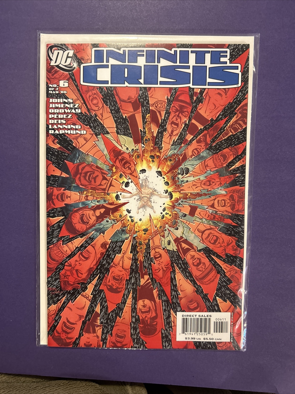 Infinite Crisis #6 Cover B DC Comics 1st Edition Bagged Boarded | eBay