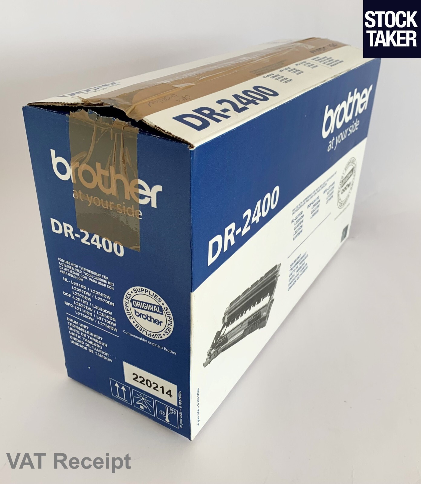 Genuine Brother DR-2400 DRUM Unit (OPENED) DCP-L2530DW MFC-L2710DW VAT ...