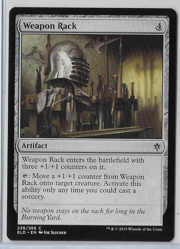 MTG Weapon Rack Throne of Eldraine (ELD) Common Magic Card #236/269 ...