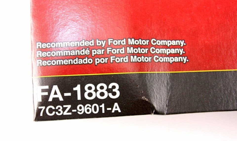 Genuine OEM Motorcraft FA1883 Ford 7C3Z9601A Air Filter - Boxed | eBay
