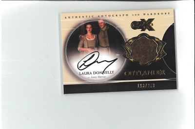 MINT Laura Donnelly Auto Outlander COSTUME Autograph CZX Cryptozoic THE ...