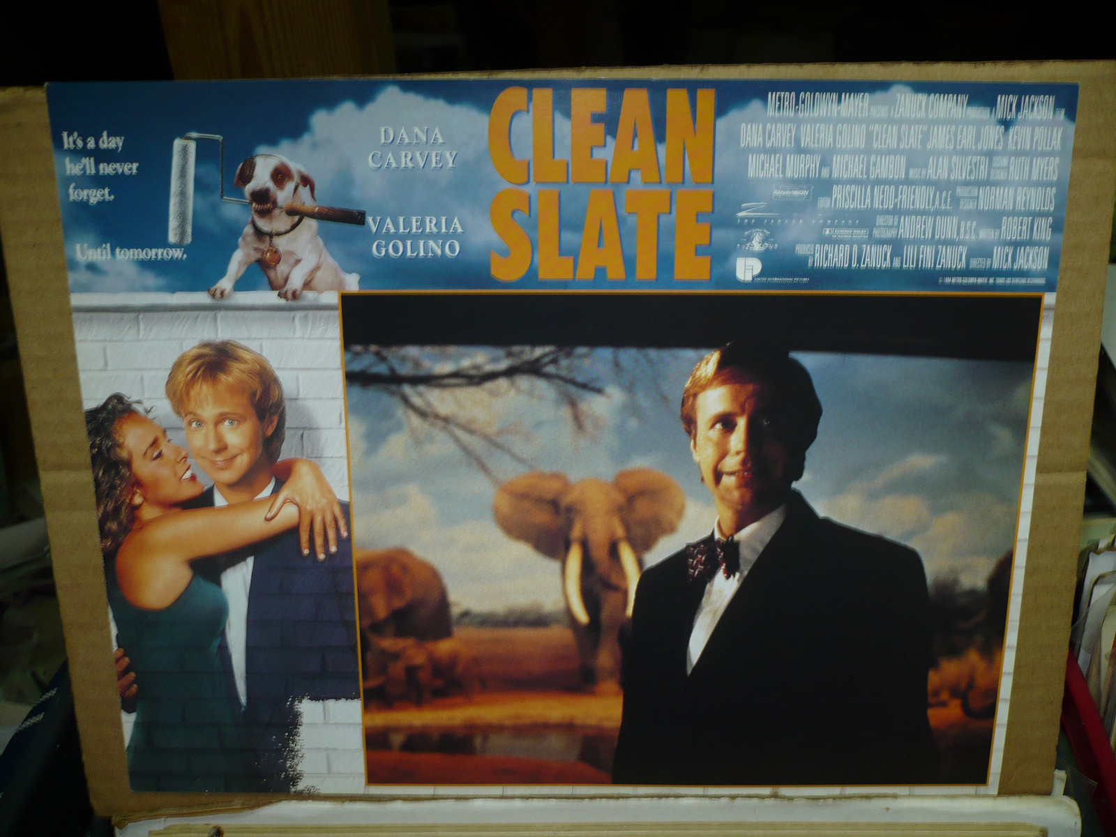 CLEAN SLATE, nr mint orig LCS [Dana Carvey, Valeria Golino] - 1994 | eBay