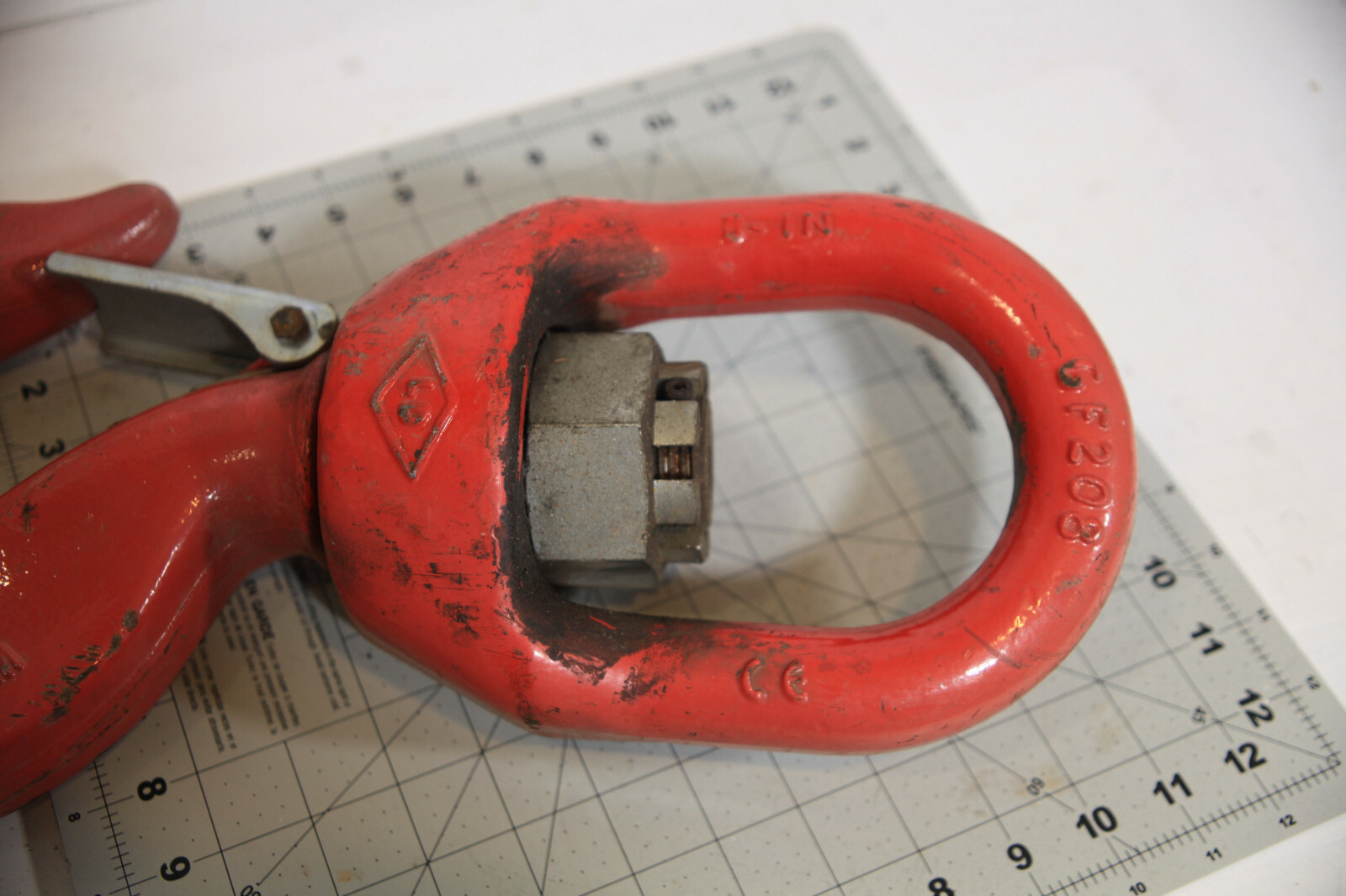 16 Ton, Alloy Swivel Hook w/Latch GF208 | eBay UK