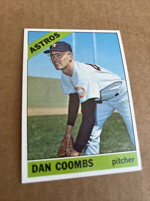 1966 Topps Dan Coombs #414 Houston Astros Vintage Baseball Card EX (a) | eBay