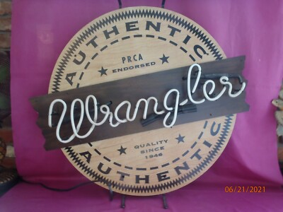 Wrangler Neon Sign -- Indoor Use Only -- Made in USA | eBay