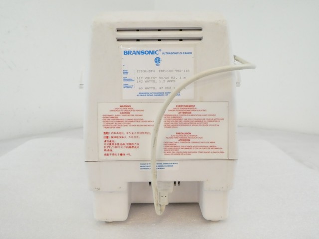 BRANSON Bransonic 1210 Ultrasonic Cleaner - Model 1210r-dth for sale ...