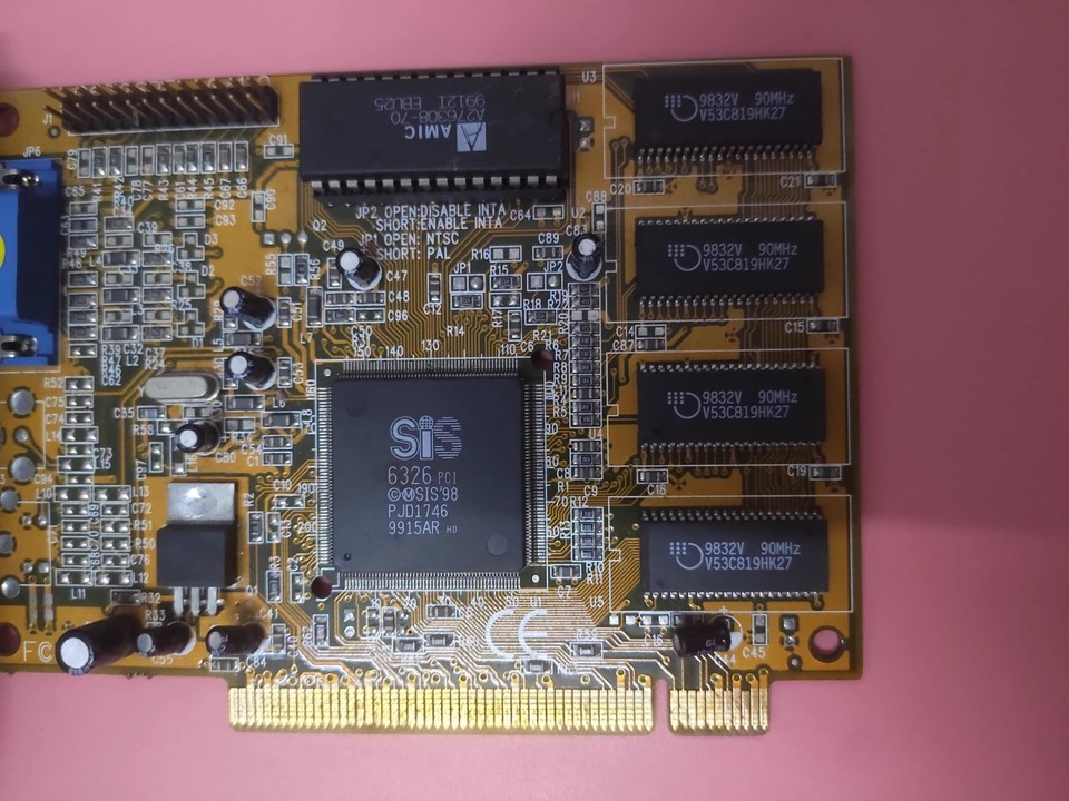 1pc used ASUS S3 PCI graphics card 3DP-V375DX | eBay