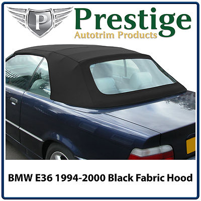 BMW 3 Series E36 Mohair Fabric Car Hood Hoods Top Soft Tops Roof Black ...