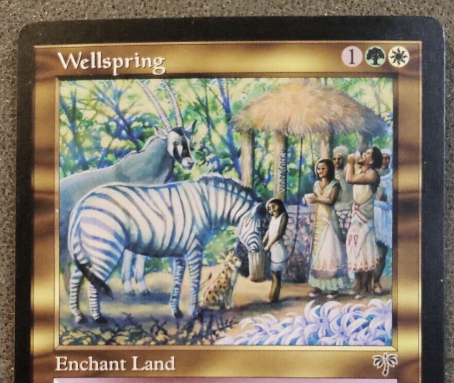 Wellspring Mirage NM White Green Rare MAGIC THE GATHERING MTG CARD ...