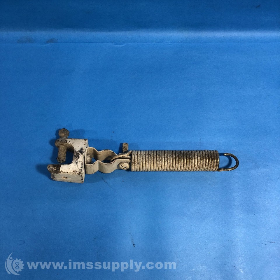 Custom Tension Spring with Pipe Clamp Bolt Bracket, 7'' LG USIP | eBay