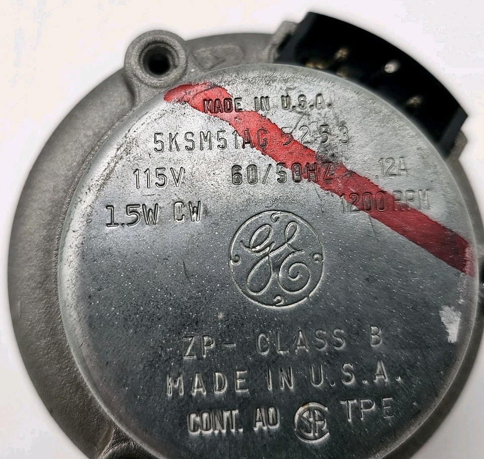 5KSM51AG5253 WR60X187 GE Refrigerator Condenser Fan Motor; C3-5a | eBay