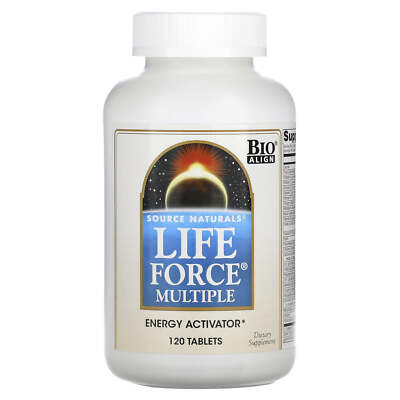 3 X Source Naturals, Life Force Multiple, 120 Tablets | eBay
