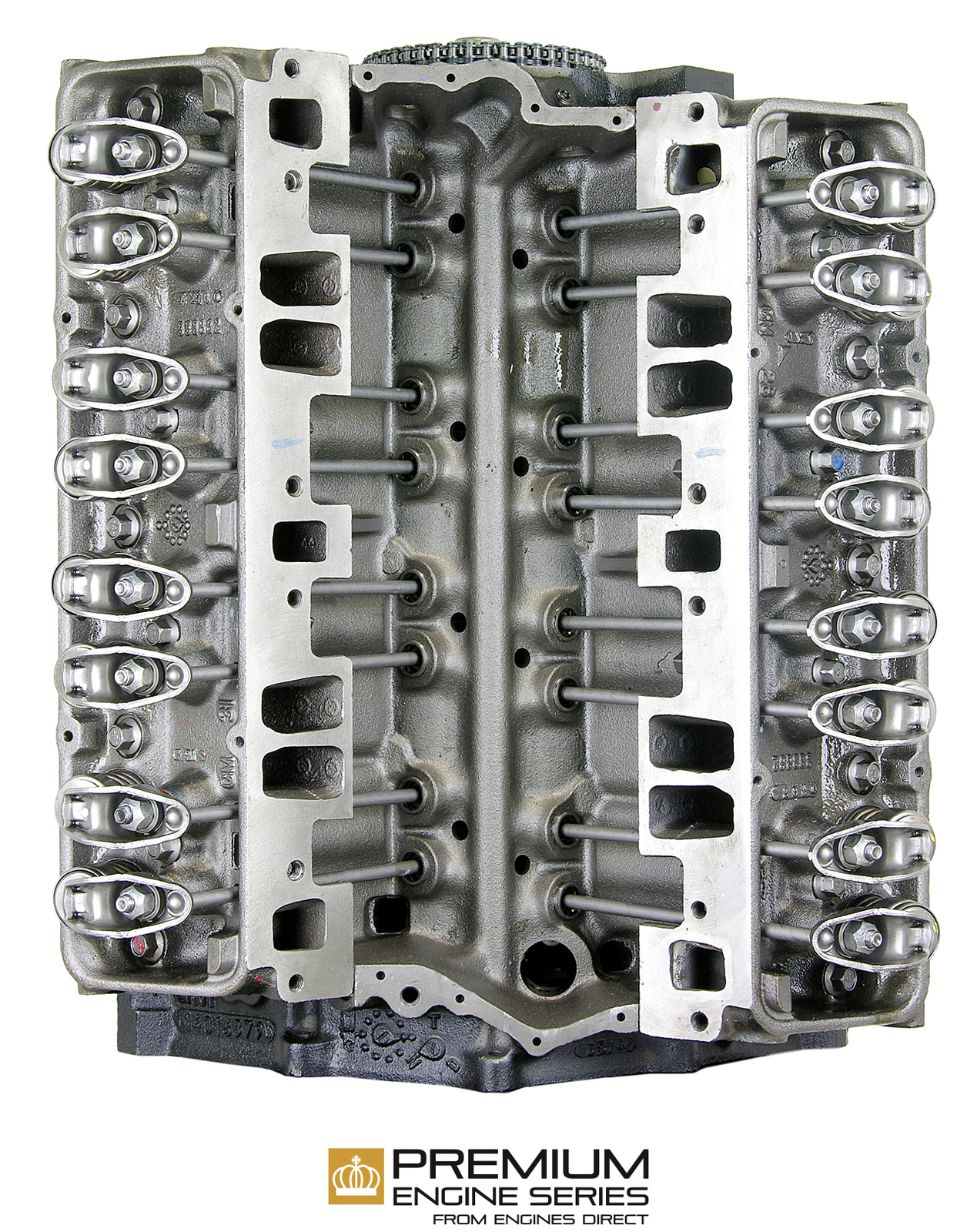 Chevrolet 5.7 Marine Engine 350 9:1 New Premium Reman OEM Replacement ...