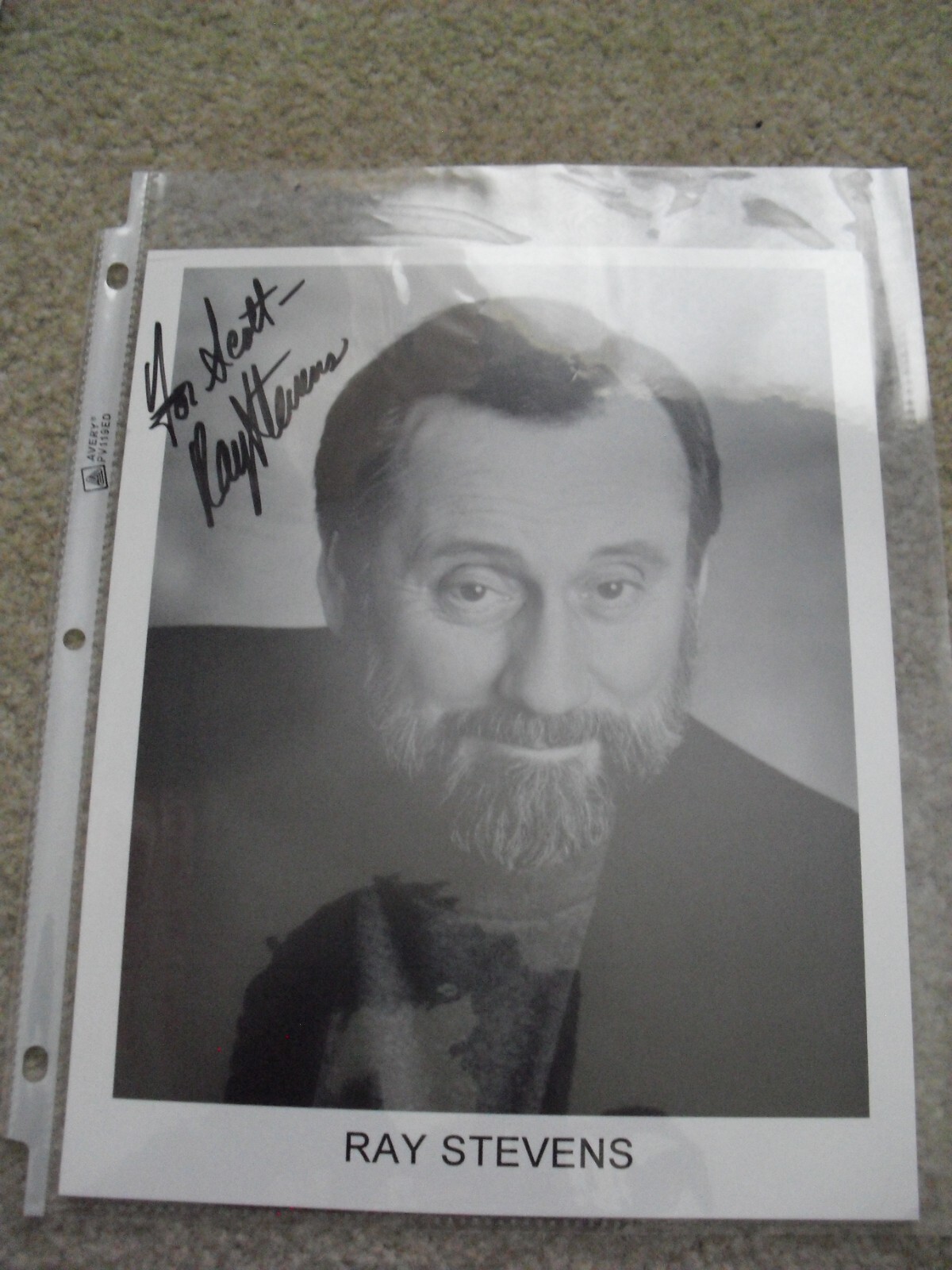 Musician Comedian Ray Stevens Signed Autographed 8x10 Photograph | eBay