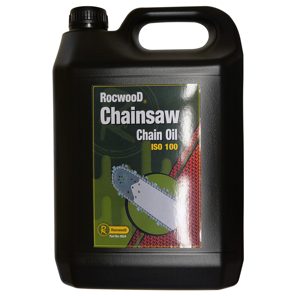 Chainsaw Saw Chain Oil 5 Litres + 1 Litre 2 Stroke Oil Ideal For Most ...