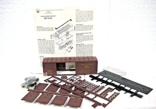 HO SCALE HERITAGE COLLECTION 40' DOUBLE DOOR BOXCAR KIT SUNSET RAILWAY ...
