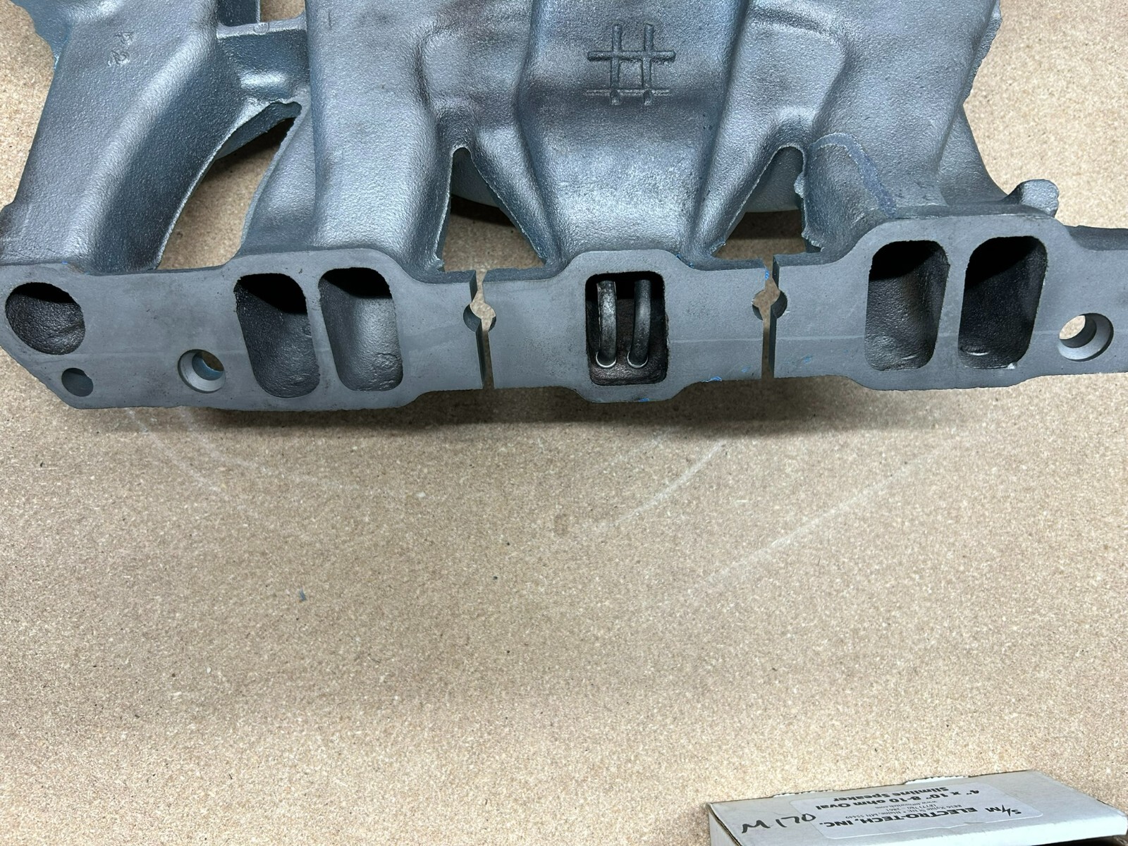 1966-1967 Pontiac 326 400 2BL OEM Intake Manifold | Genuine OEM | Blue ...