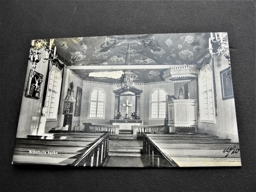 Bramult Church-Boras, Sweden – 1950s Real Photo Postcard (RPPC). | eBay