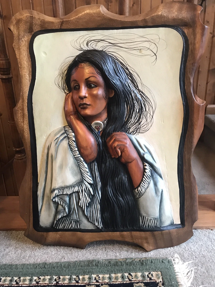 American Indian Princess Painting