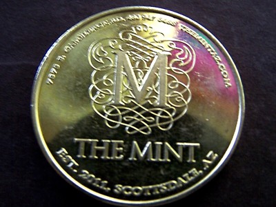 THE MINT---SCOTTSDALE, ARIZONA BRONZE SOUVENIR MEDALLION | eBay
