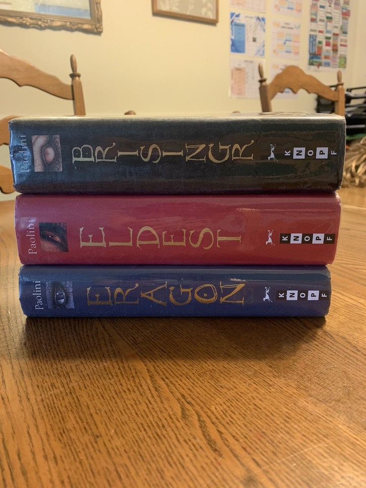 Inheritance Cycle Hardcover Set: Eragon Eldest Brisingr by Paolini ...