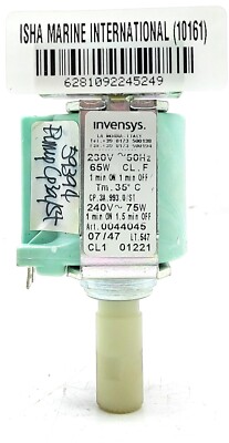 Invensys CP.3A.993.0/ST Vibration Pump 65W 230V 50HZ | eBay