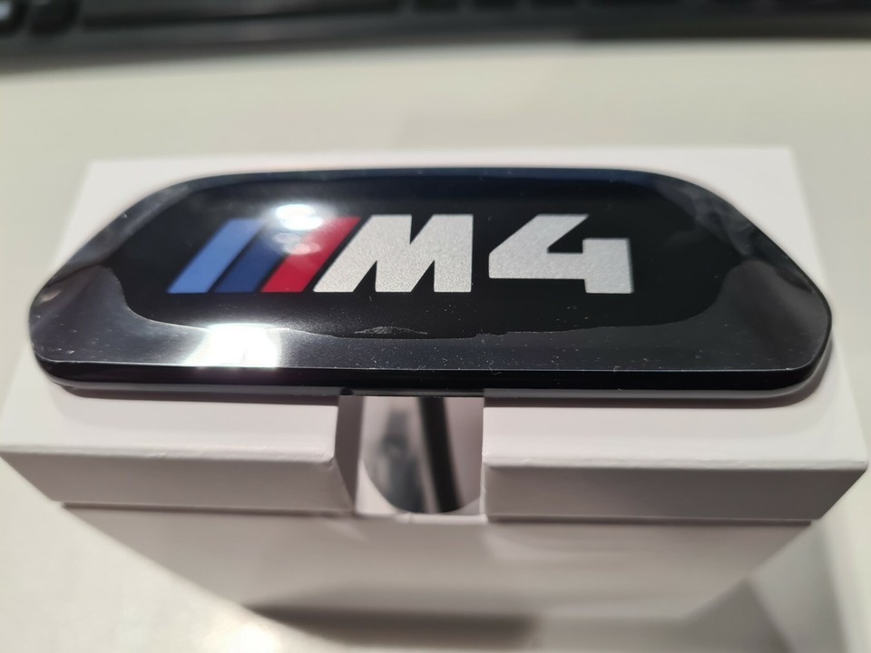BMW F83 F82 M4 CONVERTIBLE / COUPE FRONT SEAT BACKREST M TRIM BLACK ...