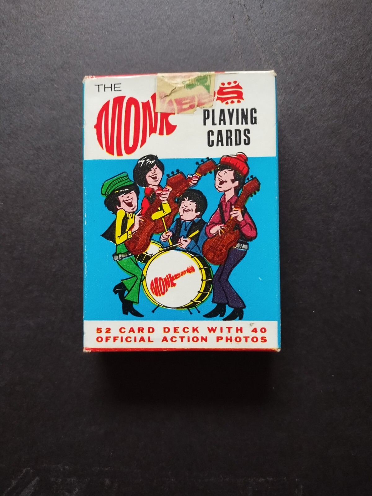 The Monkees 1966 Official Playing Cards Vintage Complete set | eBay